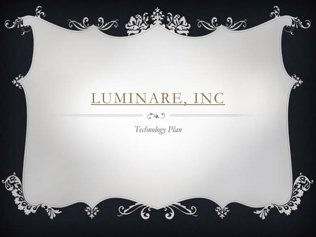 Luminare, inc | PPTX