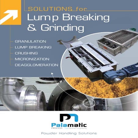 Lump breaking and grinding solutions Palamatic Process | PDF