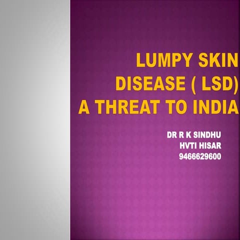 Lumpy skin disease ( LSD).pptx