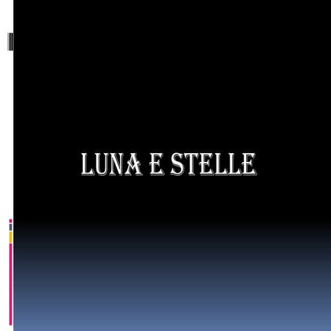 Luna e stelle | PDF