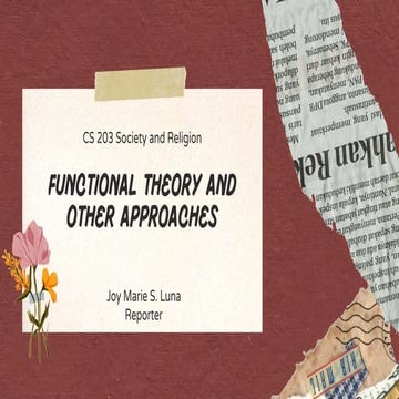 Functional Theory and Approaches -.pptx
