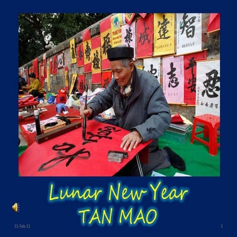Lunar New Year TAN MAO 2011 | PPSX