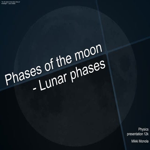 Lunar phases | PPT
