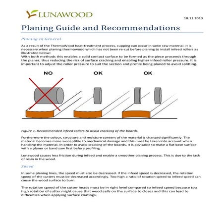 Lunawood planing guide | PDF