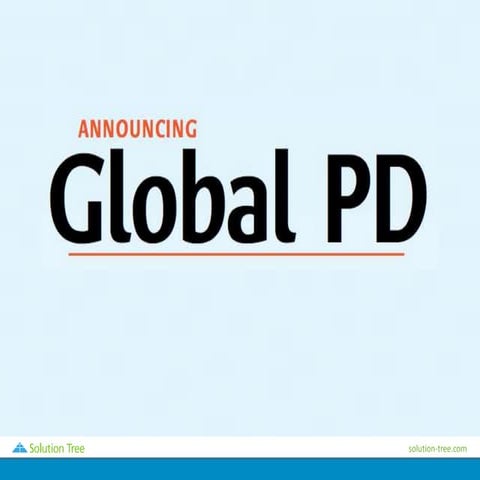 Global PD Research | PPTX | Professional School | Postgraduate Education