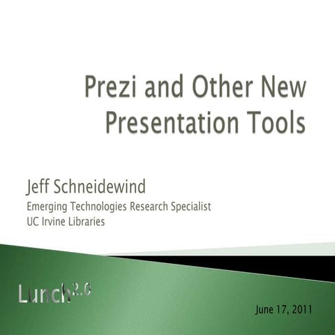 Lunch2.0 Prezi | PPTX | Technology & Computing