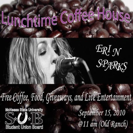 Lunchtime coffeehouse 9 15-10 | PPT