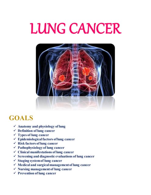 Lung Cancer(1) (2).pptx | Cancer | Diseases and Conditions