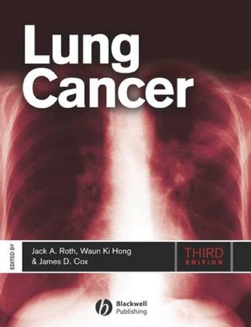 Lung cancer ppt | PPTX