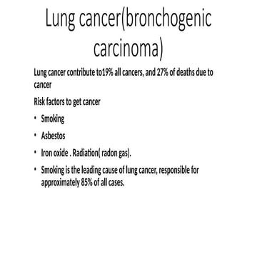 Lung cancer(bronchogenic carcinoma).pptx
