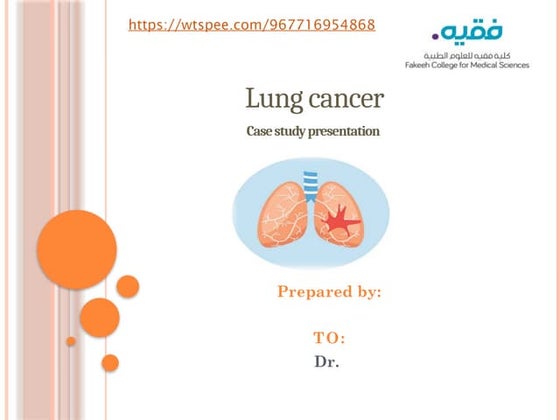 Lung Cancer.pptx.management of lung cancer | PPT