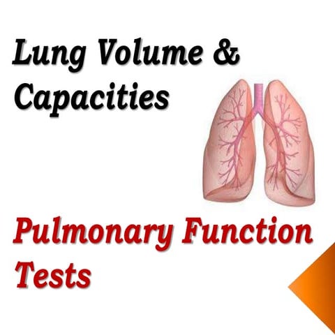 LUNG VOLUME and capacity.pptx bds notes 1st yr | PPTX