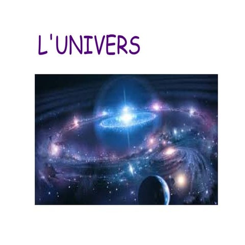 L'univers | PPT