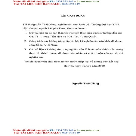 Luận Văn Nghiên Cứu Giá Trị Doppler Động Mạch Tử Cung Và Một Số Yếu Tố ...