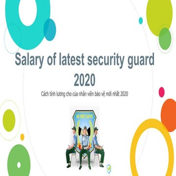 Salary of latest security guard 2020 | PPTX