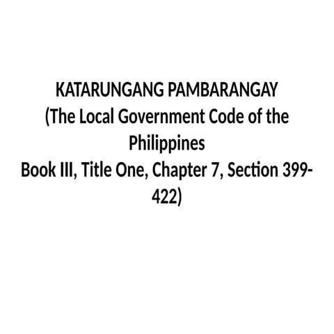 Lupon Members Orientation on Mediation, Conciliation, Arbitration ...