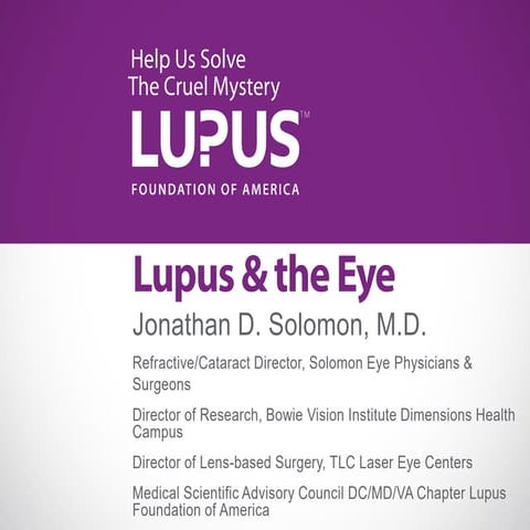 Lupus and the Eye | PDF