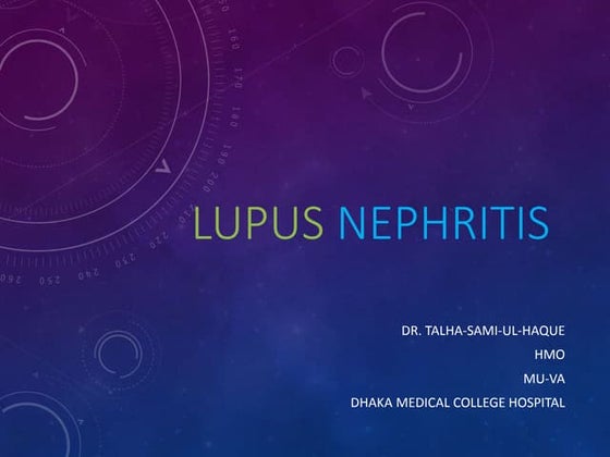 SYSTEMIC LUPUS ERYTHEMATOSUS (SLE | PPT