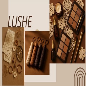 Lush Business Progress Report Featuring Growth Metrics and Strategic ...