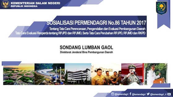 RPJMD menurut Permendagri 86 Tahun 2017 | PDF