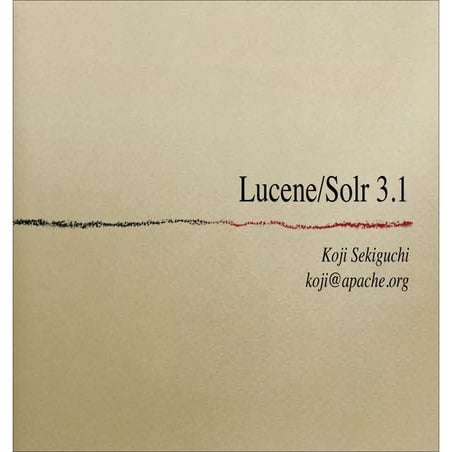 Lucene/Solr 3.1 | PDF | Computing | Technology & Computing