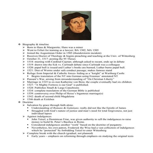 Martin Luther | PPT