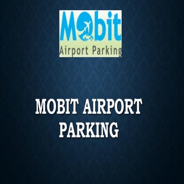 Luton airport parking - Meet and greet at luton- Mobit Airport Parking | PDF