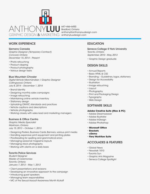 Design Resume10 | PPT