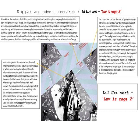 Annotated digipak analysis 1 | DOCX | Hip Hop Music | Music