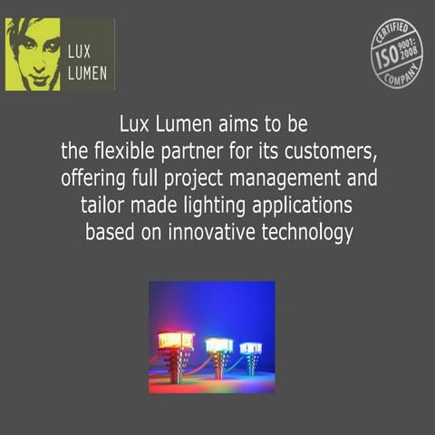 Lux lumen service | PPT