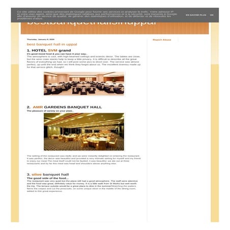 Luxurious banquet halls in hyderabad | SVM Grand | PDF
