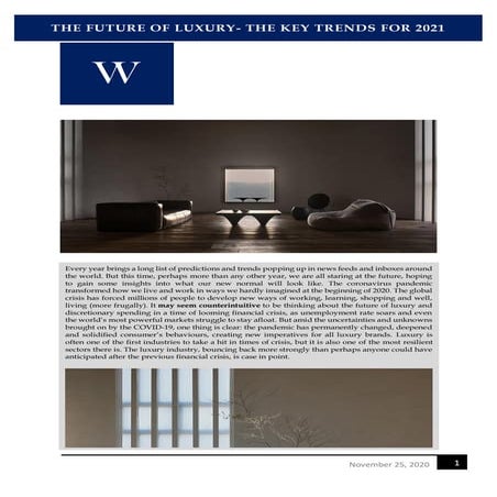 The Future of Luxury Post COVID-19 | PDF