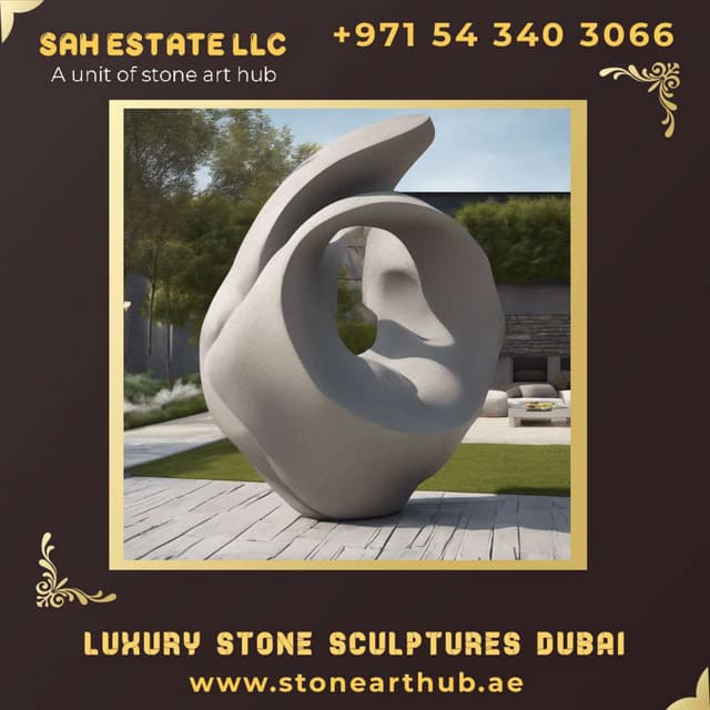 Luxury Stone Sculptures Dubai - ☎ +971 54 340 3066 | PDF