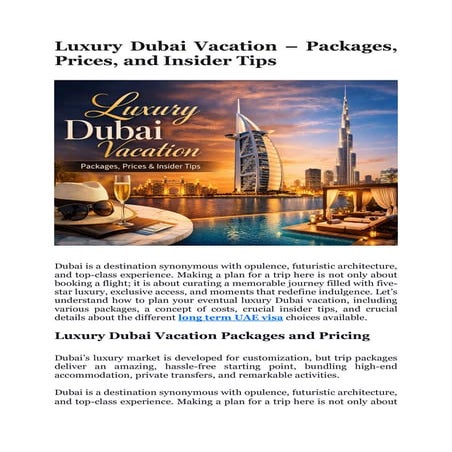 Luxury Dubai Vacation – Packages, Prices, and Insider Tips.pdf