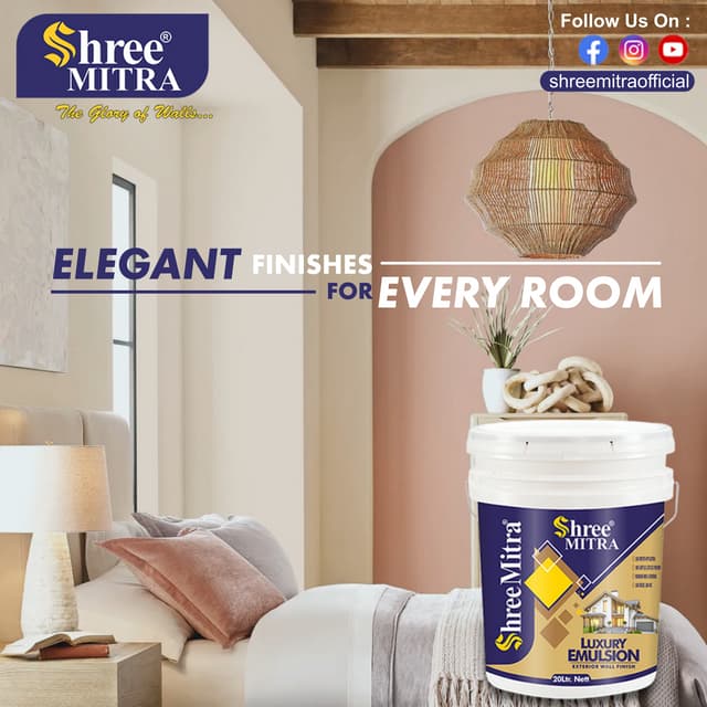 Shree Mitra Luxury Emulsion | Shree Mitra Paints | PDF | Painting | Arts and Crafts