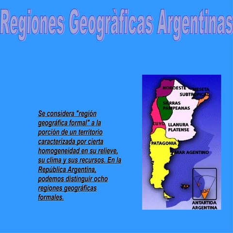Regiones Geográficas 4 | PPT