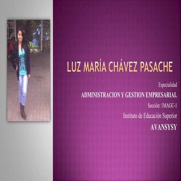 Luz maria chavez pasache | PPTX