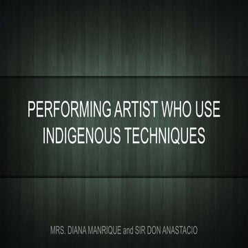 Life and Contributions of Lucrecia Reyes Urtula in Arts | PPTX