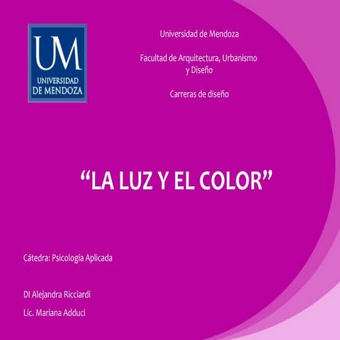 Color y Luz | PPT
