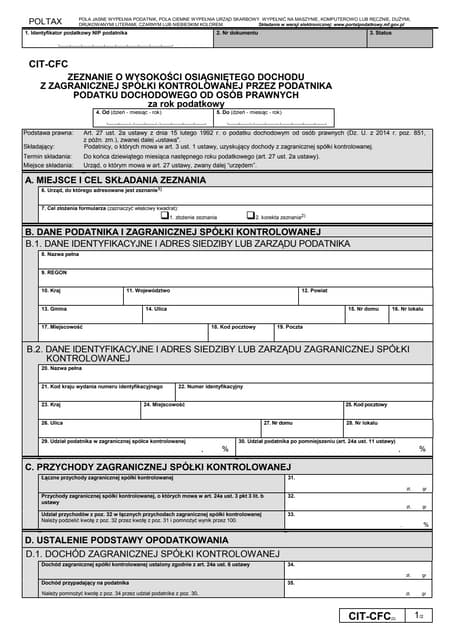 Form cit-6 rw4 | PDF