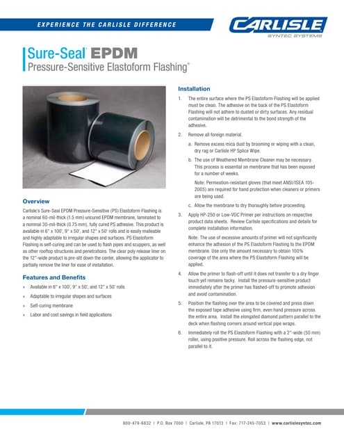 EPDM Lap Sealant | PDF