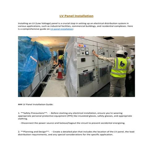 LV Panel Installation.pdf