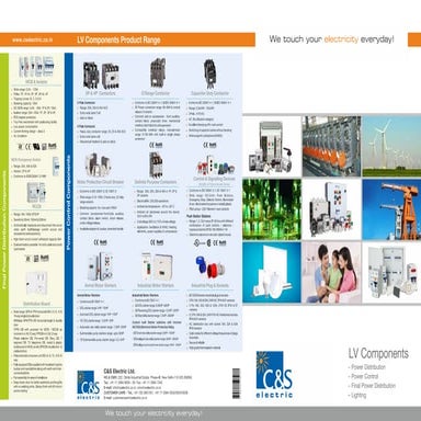 LV product cs electric broucher | PDF