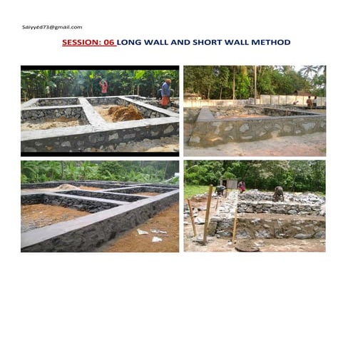 LONG WALL AND SHORT WALL METHOD-6 | PDF