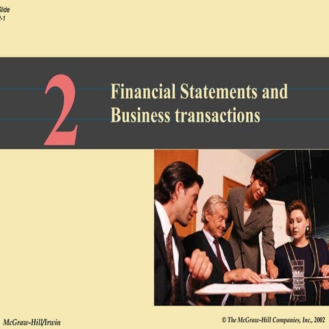 Financial Statements and Business Transactions | PPT