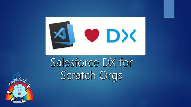 Salesforce Dx For Scratch Orgs Ppt 9045