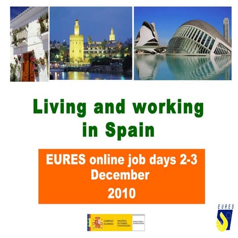 Living and Working in Spain, presented by EURES | PPT