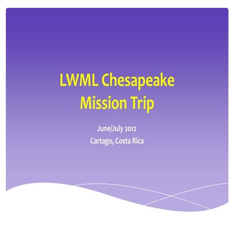 Lwml fall convention presention | PPTX