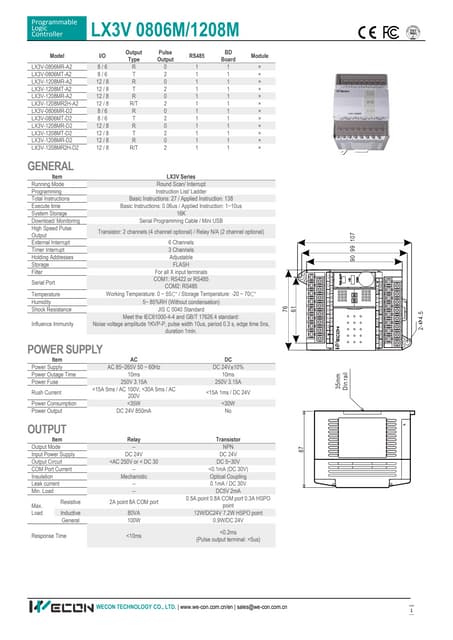WECON V-BOX Lua Configration | PDF | Programming Languages | Computing