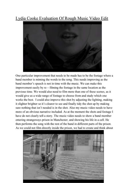 Music Video Analysis (All | PPT